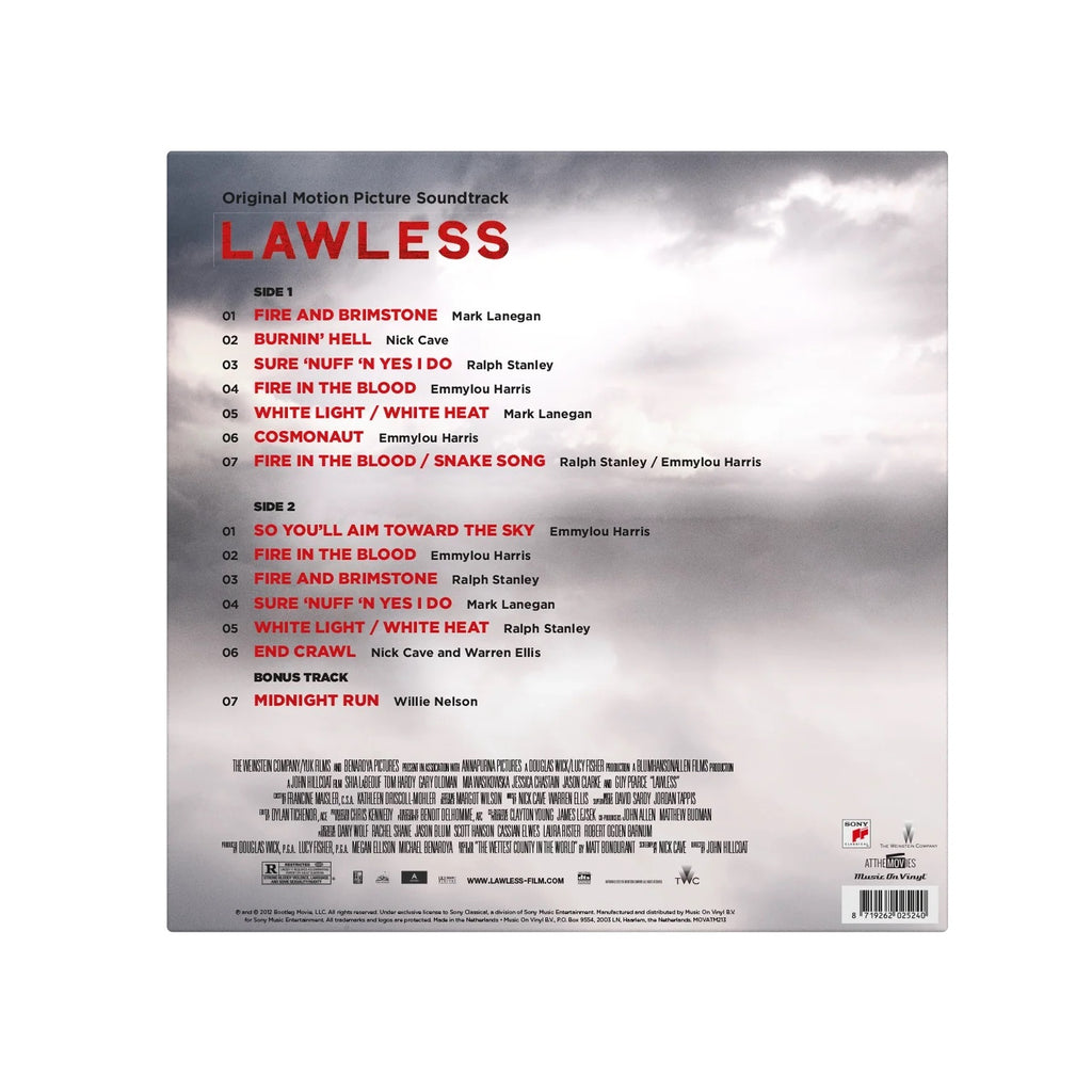 Nick Cave & Warren Ellis | Lawless (Original Motion Picture Soundtrack ...